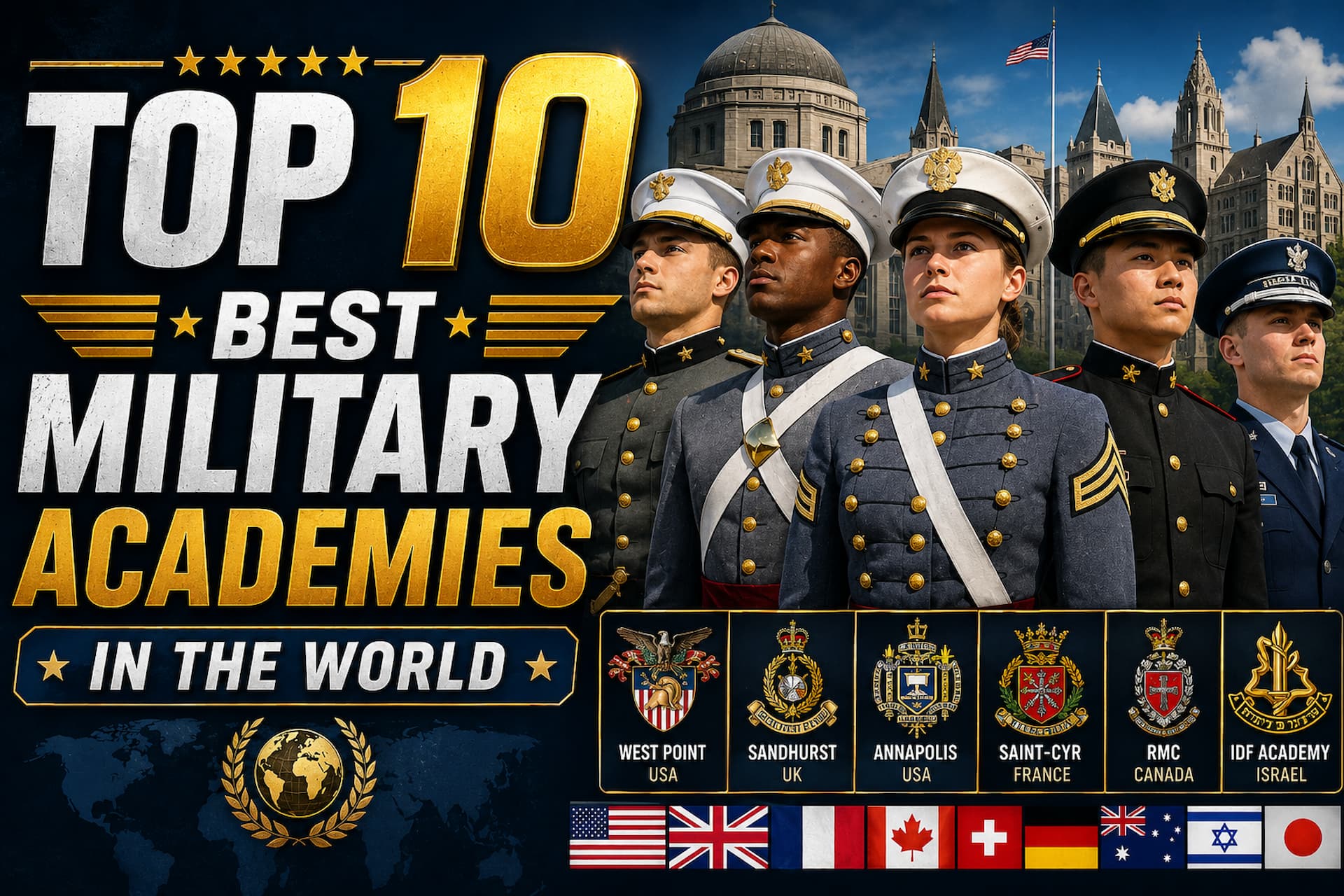 Top 10 Best Military Academies in the World (2026)